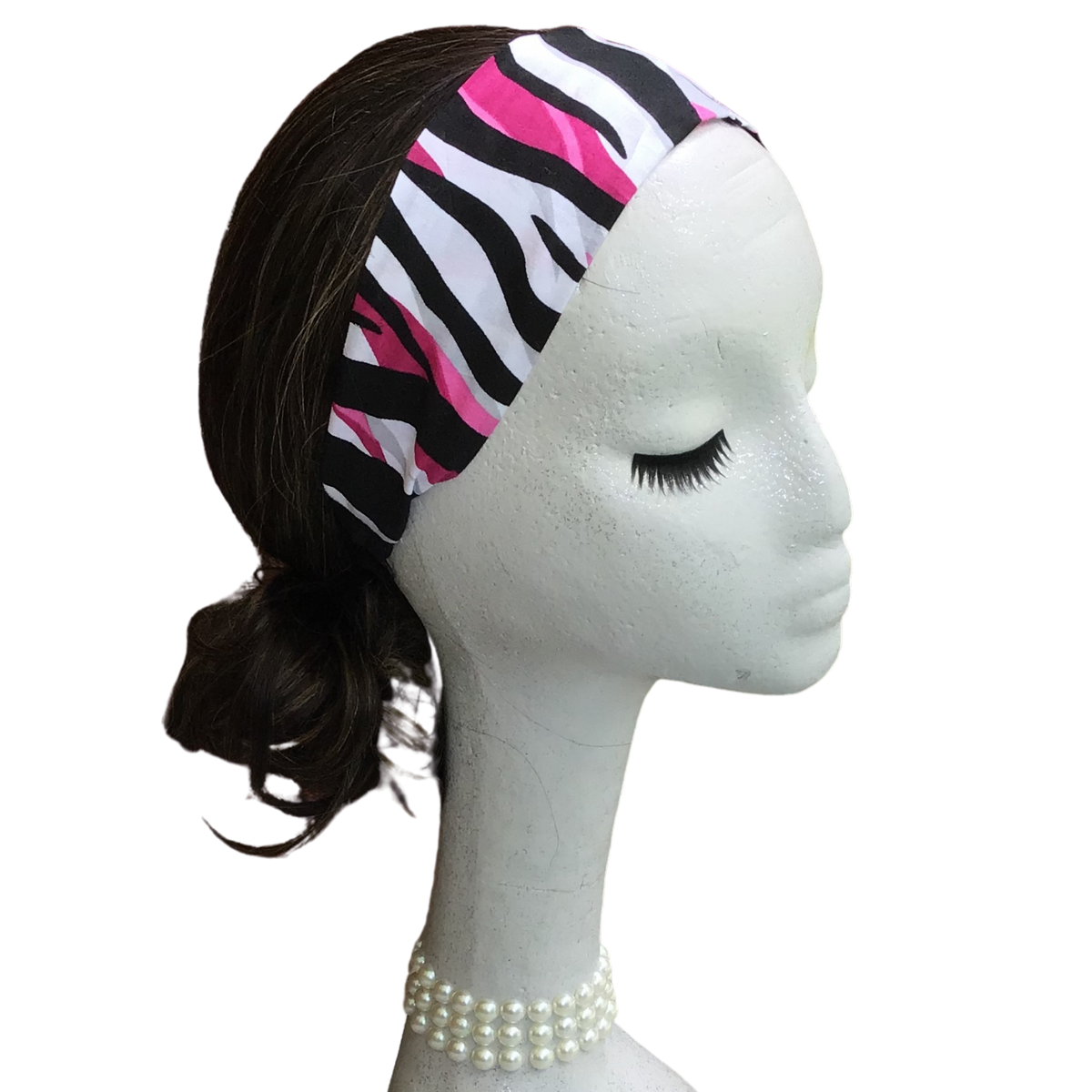 Pink Zebra Headband | Kayla's Custom Made